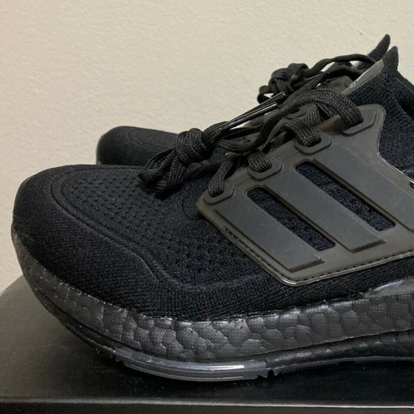 adidas | Shoes | 8 Adidas Ultraboost 21 Running Shoes Triple Black Sz 6 ...